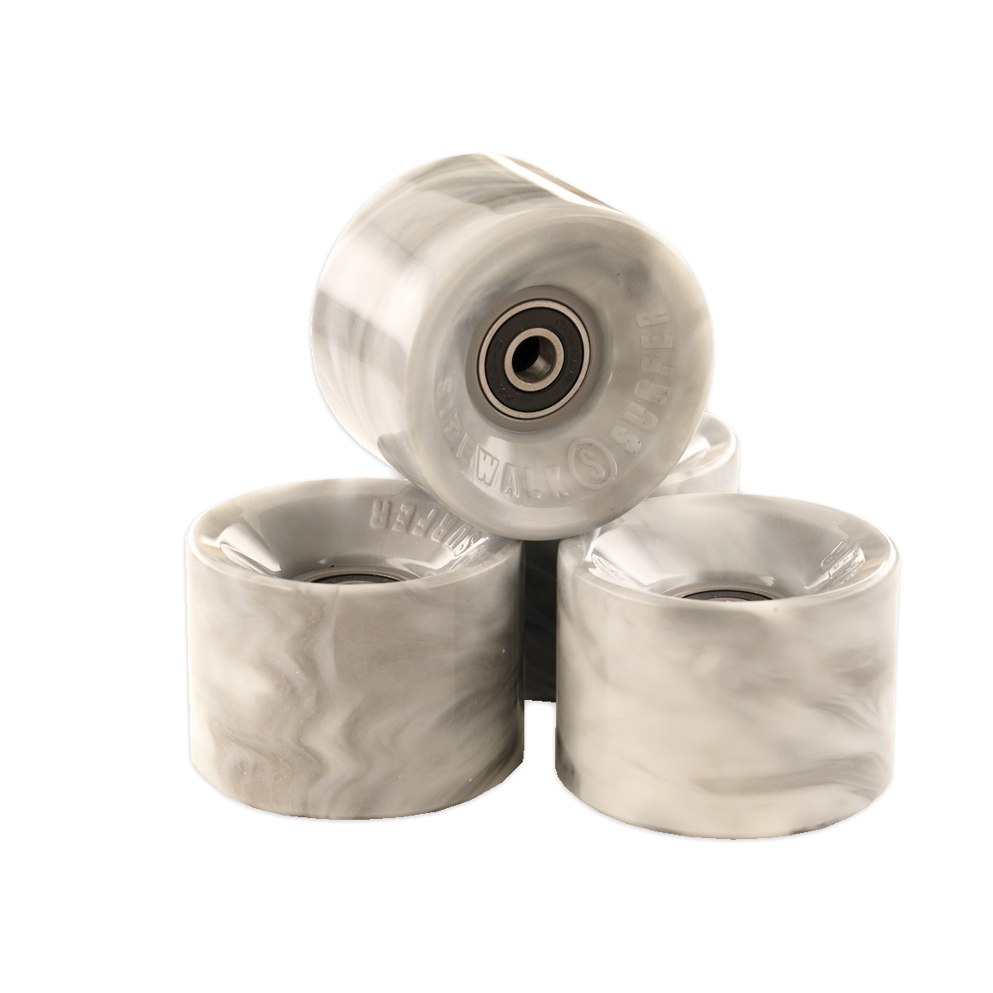 MARBLE SILVER: URETHANE SKATEBOARD WHEELS – Sanford Shapes